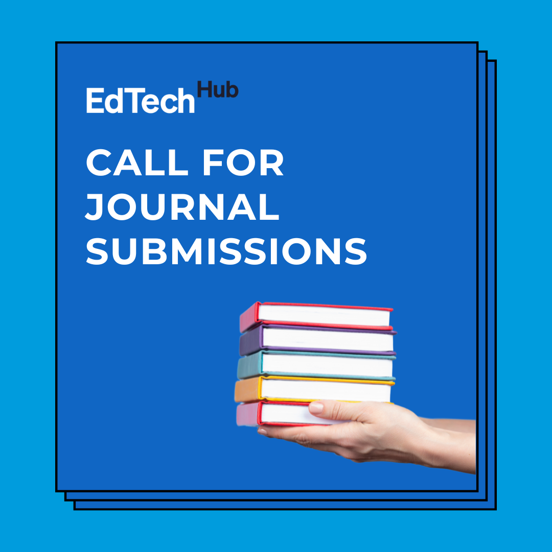 Call for Papers: The British Journal of Education Technology - EdTech Hub